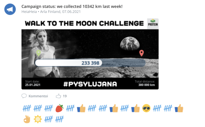 Arla improved employee wellbeing by boosting community spirit